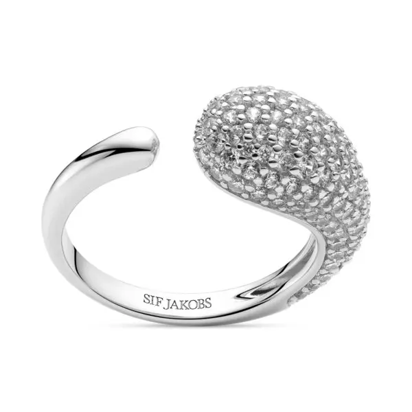 SIF JAKOBS JEWELLERY Ring Goccia Piccolo Sterling - Silver
