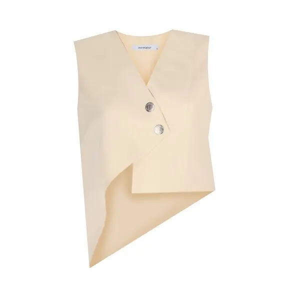 MIRIMALIST Neutrals Ixir Vest - Gray
