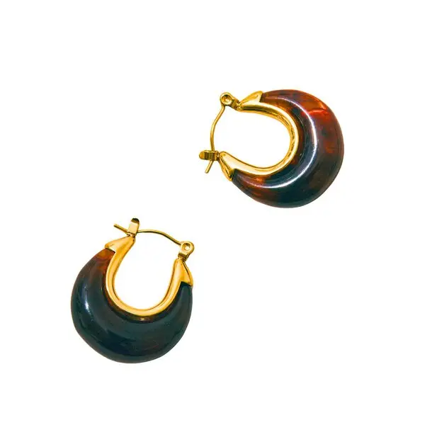 MULGARO Delphine Earring Sunset - Brown