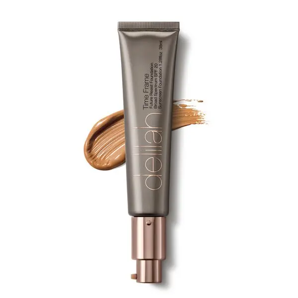 DELILAH Neutrals / Time Frame Future Resist Foundation With Spf Nutmeg - Brown