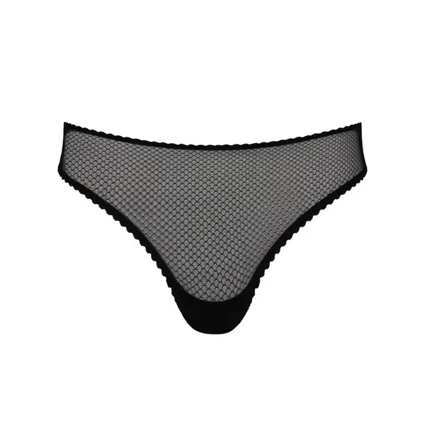 DARILY UNDERWEAR String Panties Noir - Black