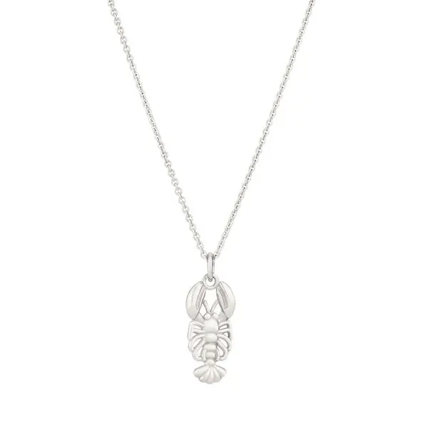 POSH TOTTY DESIGNS Sterling Lobster Charm Necklace - Silver