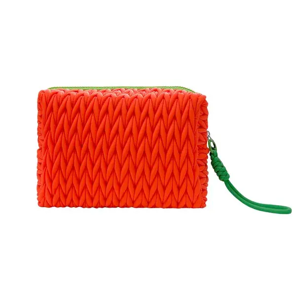 LILLY LOVES Squishy Make Up Bag - Orange