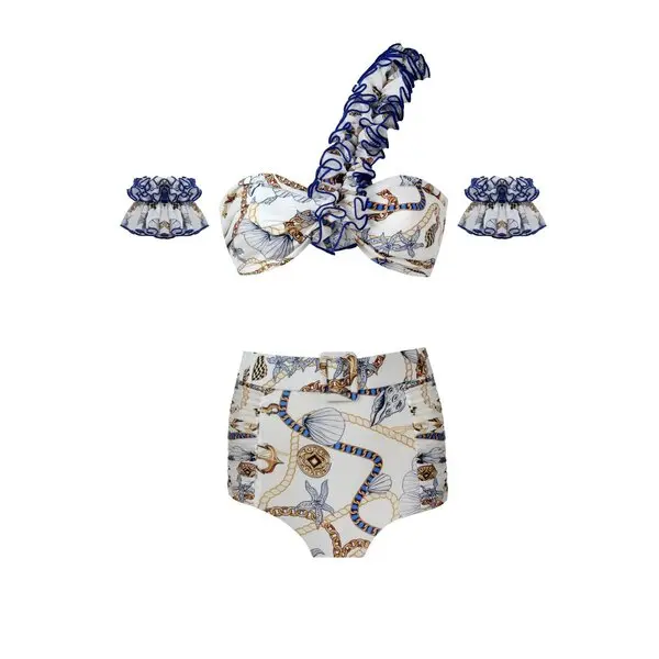 NUR KARAATA Lilou Tropezienne Bikini Set