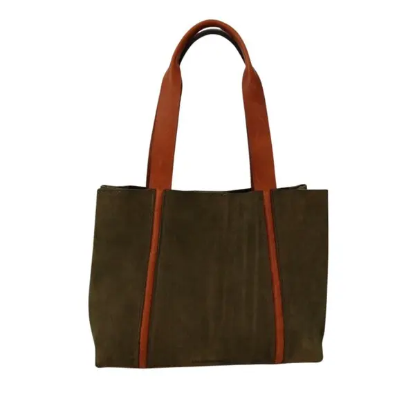 LAUREN REED CO Paloma Tote Bag Nubuck Leather - Green