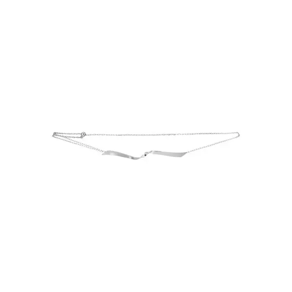 OW Swirl Body Chain - Silver