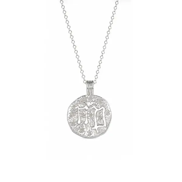 ZOË & MORGAN Sun In Virgo Necklace Sterling - Silver