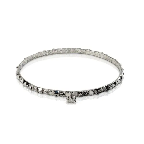 KASUN LONDON Lost Pilgrim Choker Necklace - Silver