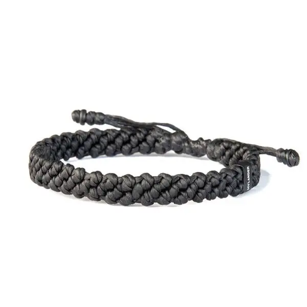 HARBOUR UK Hylander Chunky Steel Rope Bracelet - Black