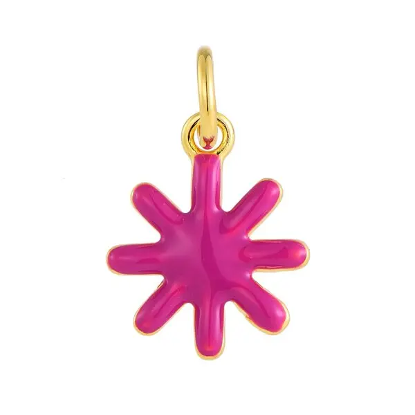 PINNOLE Gold Playstar Charm - Purple