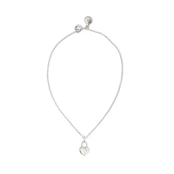 DE ROMS The Amor Vita Heart Bracelet - Silver