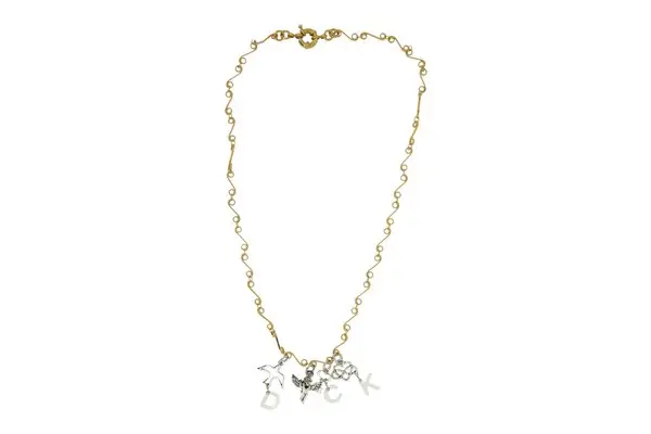 VICKISARGE Gold / Silver D*ck Necklace - Gold/silver