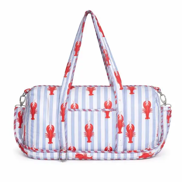 CYC The Lobster Striped Weekender - Blue