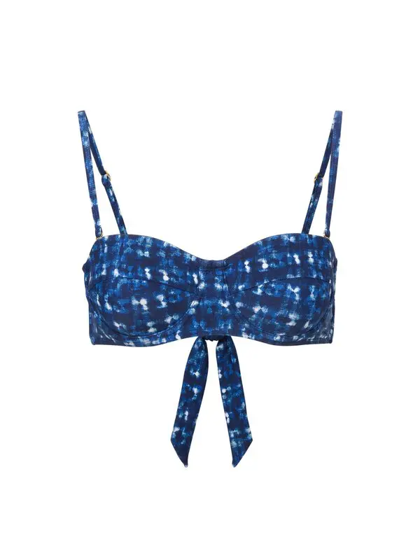 CHANGE OF SCENERY Nellie Top In Denim Noir - Blue