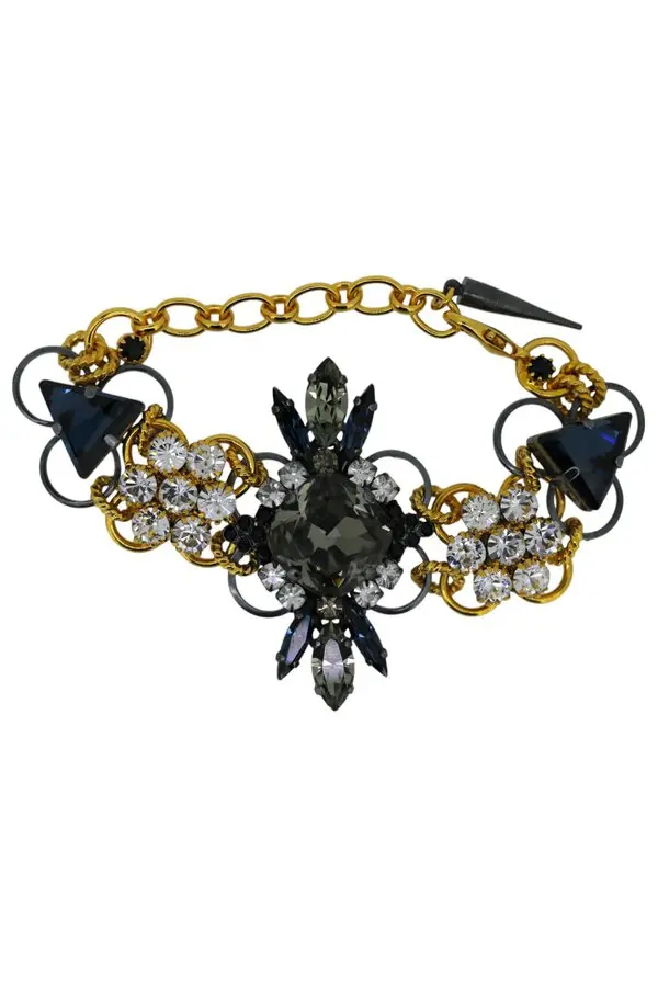 VICKISARGE Neutrals / Black / Grey Willemina Bracelet - Black/grey