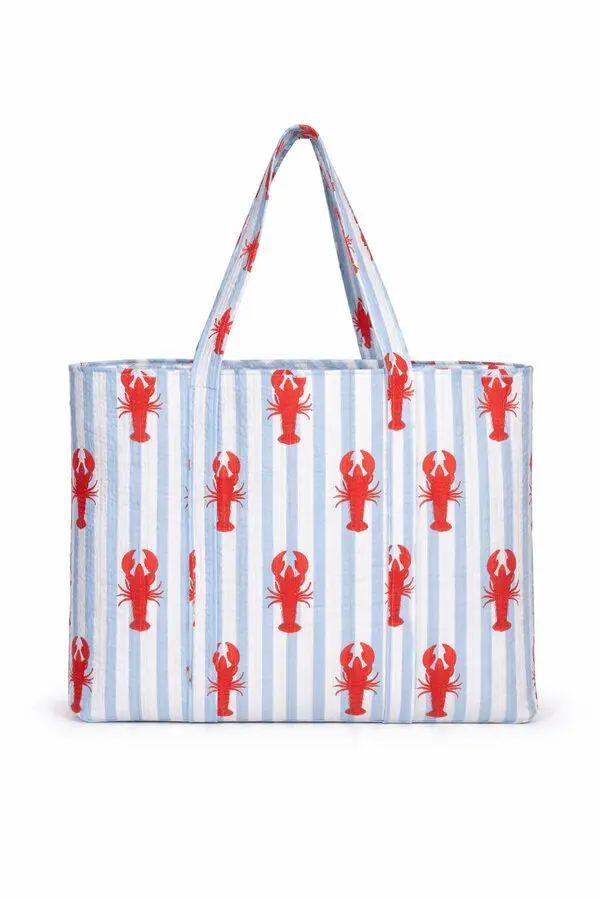 CYC Striped Lobster Tote - Blue