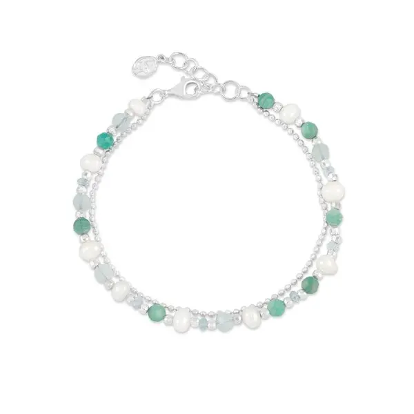 DOWER & HALL Serenity Orissa Bracelet In Sterling - Silver