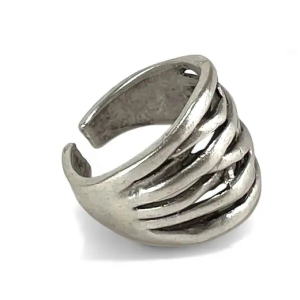 BY VIRGO Veyra Antique Ring - Silver