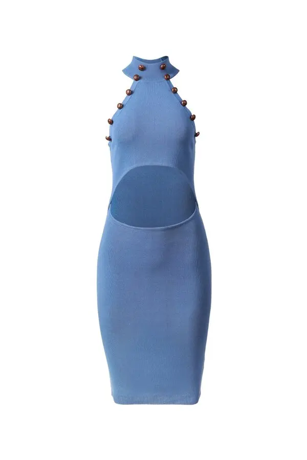 CATNIP AND SEAWEED The Provence Midi Dress - Blue