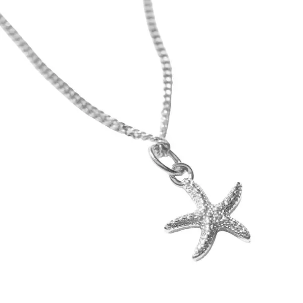 MURU Mini Starfish Necklace - Silver