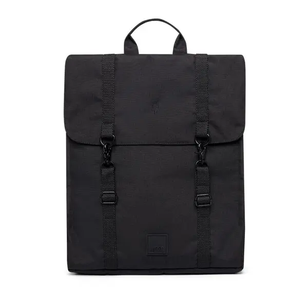 LEFRIK Handy Backpack Stripes - Black