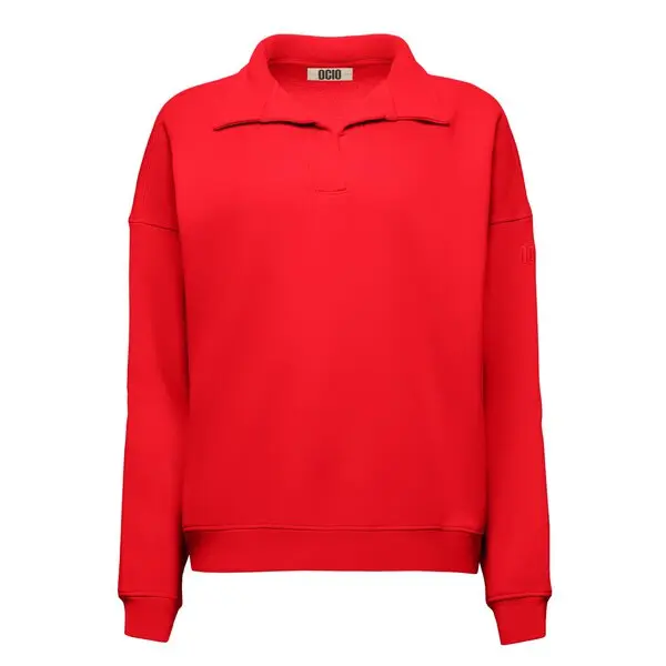 OCIO LEISUREWEAR Polo Crew In Pop - Red