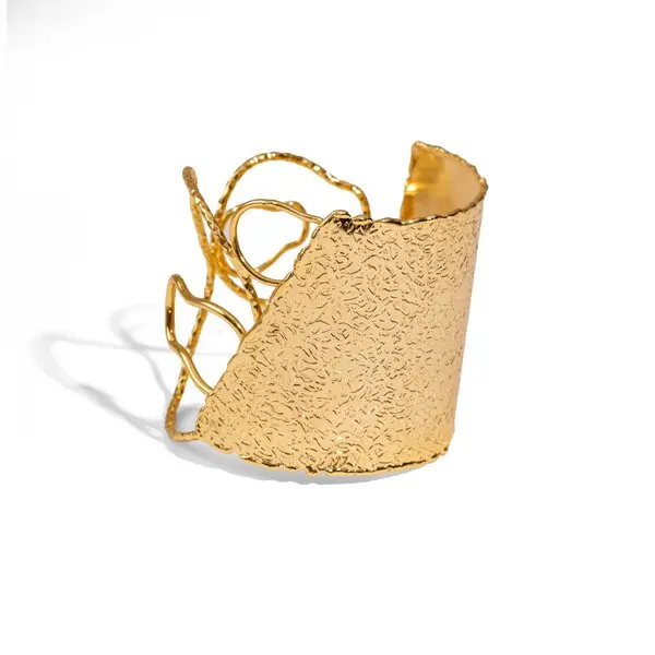 EBRU JEWELRY En Flame Arm & Cuff Bracelet - Gold