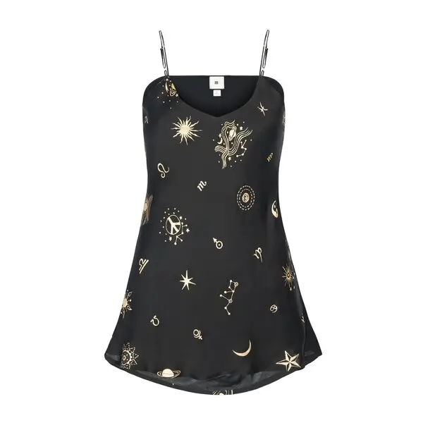 EM & SHI Cosmic Slip Top - Black