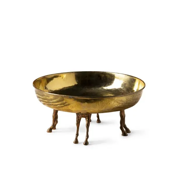 ATELIER TERRA MADRE Arion I Scale Pan With Horse Legs - Gold
