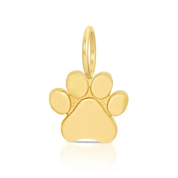 Maya Brenner Designs Charm Pendant Paw Yellow
