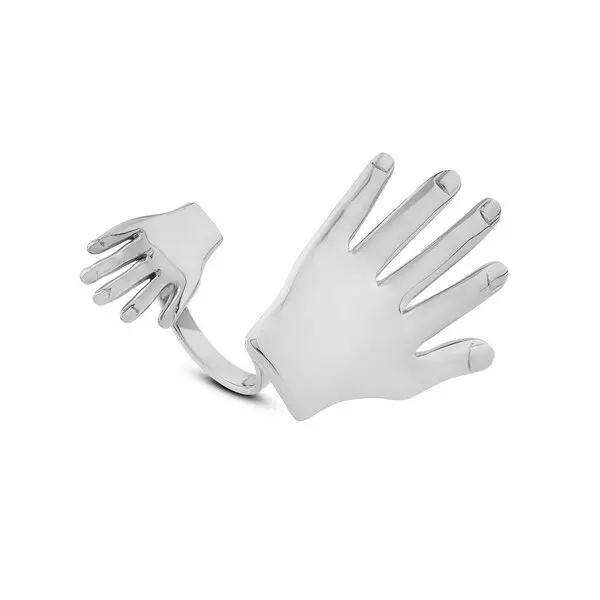 SOPHIE SIMONE DESIGNS Ring Dos Manos - Silver