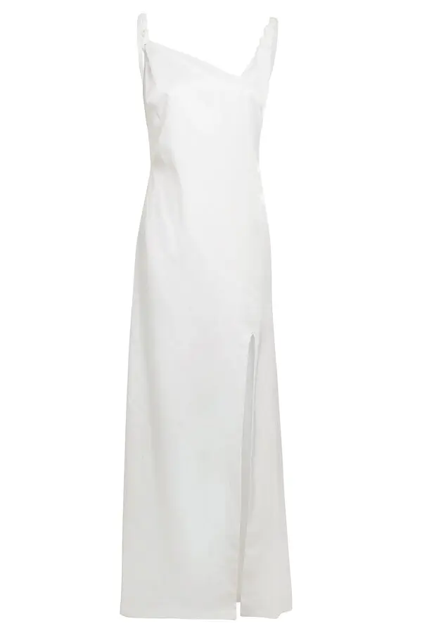 SARVIN Asymmetric Maxi Dress