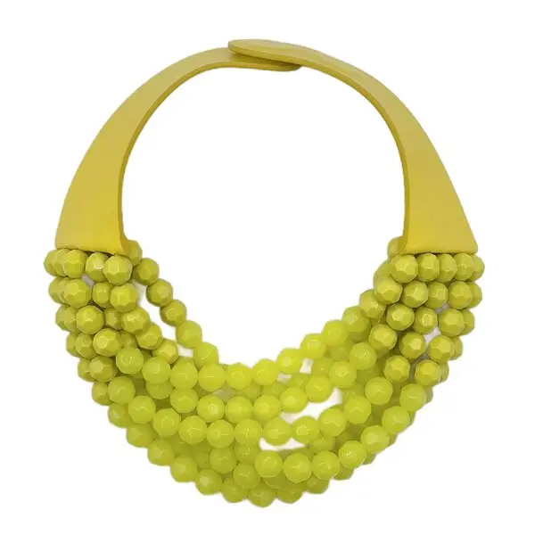 Fairchild Baldwin Gradated Bella Lime Necklace - Yellow