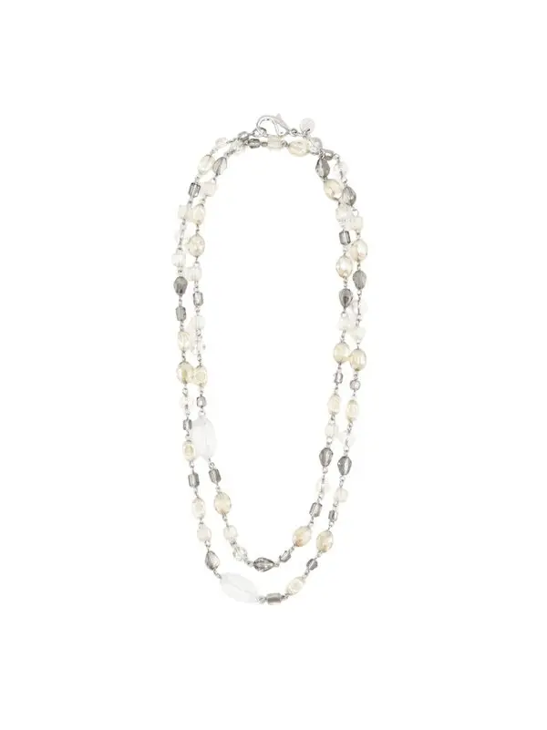 SITA NEVADO Bob Necklace And Champagne - Grey
