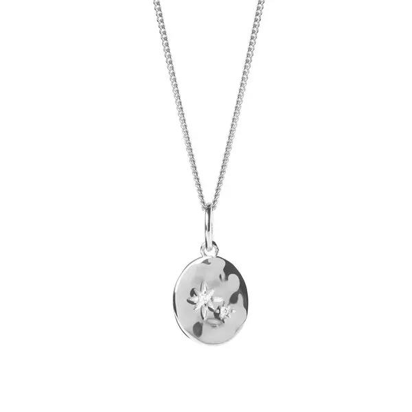 MURU Mother And Child Necklace - Silver