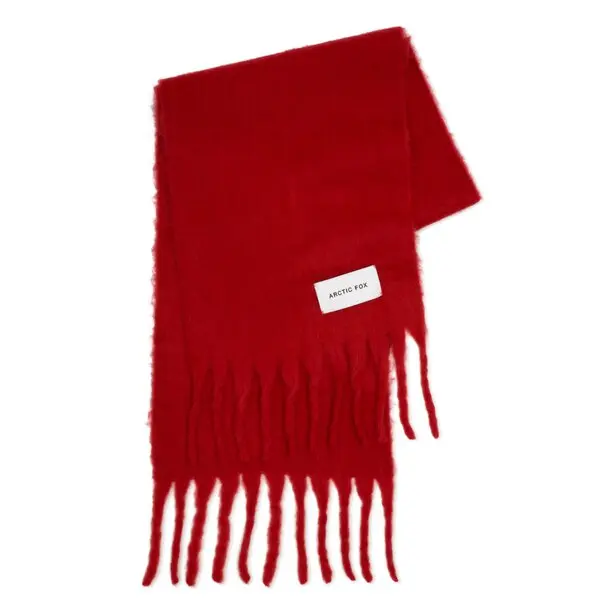 ARCTIC FOX & CO. The Stockholm Scarf Crimson - Red