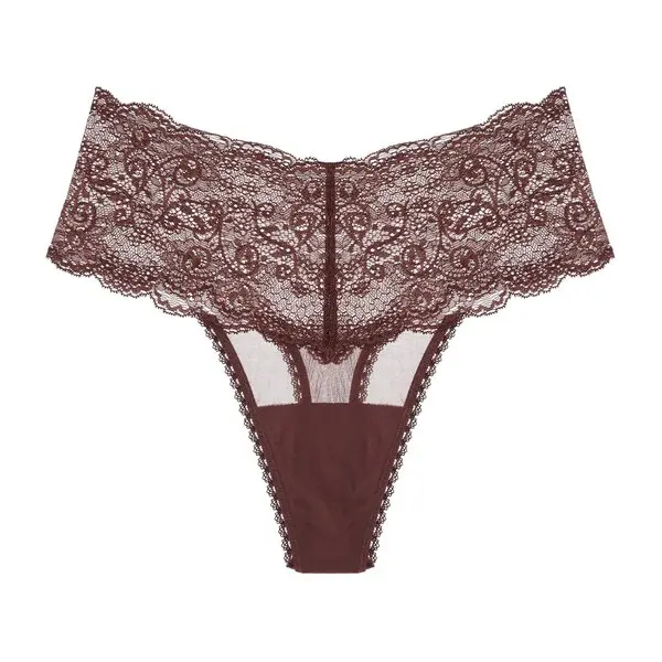 JOURNELLE Victoire Tous Les Jour Thong Chocolat - Brown