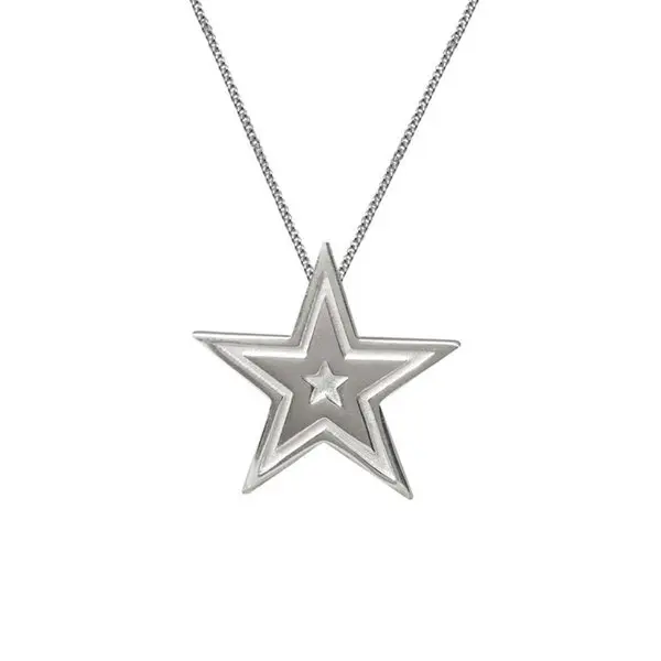 EDGE ONLY Megastar Pendant Sterling - Silver