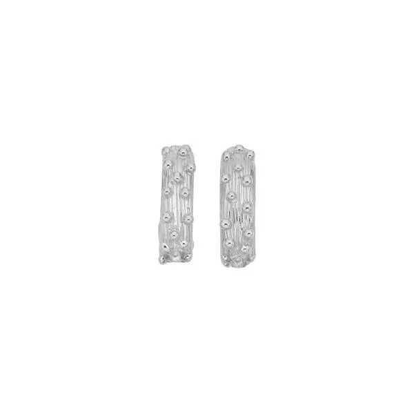 ZOË & MORGAN Lulu Hoops Sterling - Silver