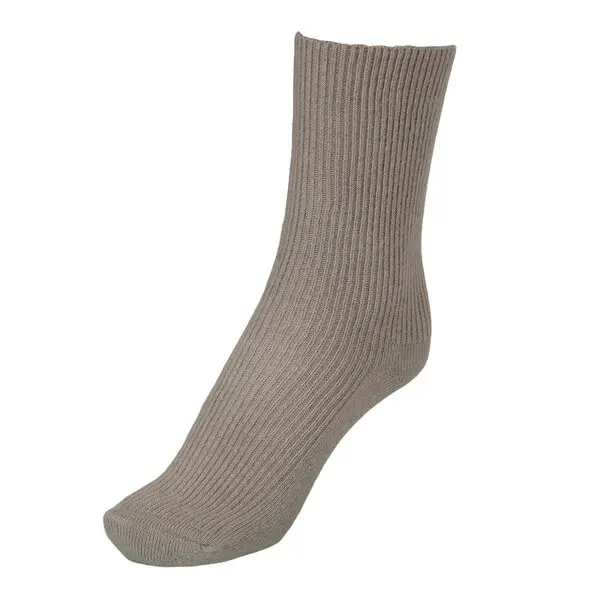 TIRILLM Kaja" Socks -beige Melange - Brown