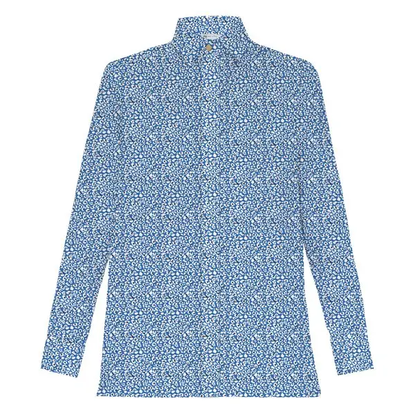 MY PAIR OF JEANS Blue / White / Black Jane Blue Printed Shirt - Blue/white/black
