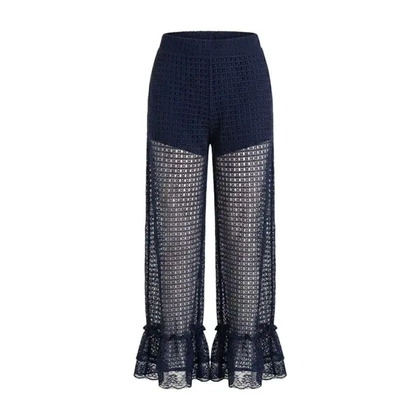 GLAM ON YOU Oceane Pants - Blue