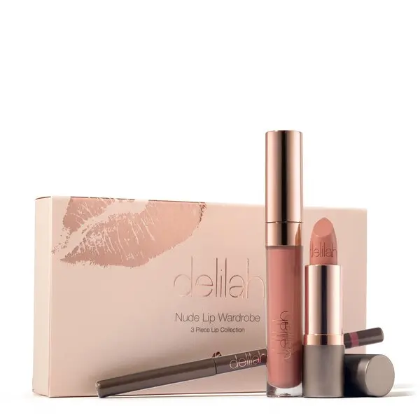 DELILAH Neutrals / Nude Lip Wardrobe - Brown