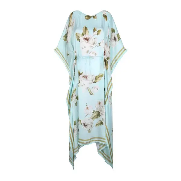 AGUACLARA Kaftan Jardins - Blue