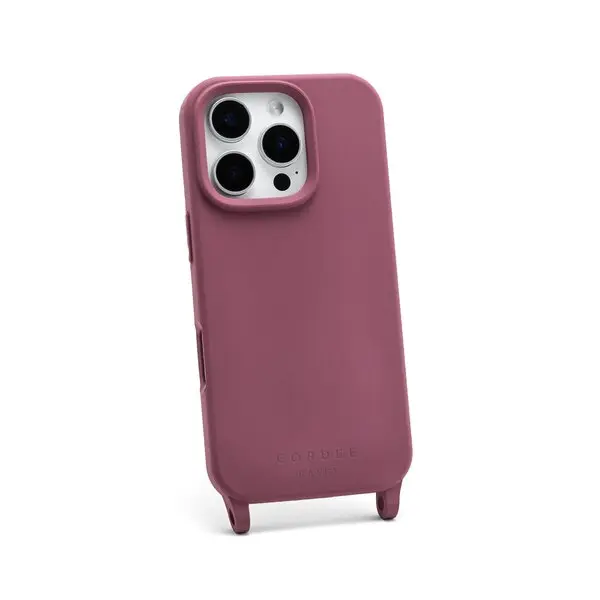 Cordée Cases Silicone Iphone Case Burgundy Magsafe - Red
