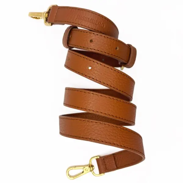 RISEMBERG Modular Leather Strap In Sandstone - Brown