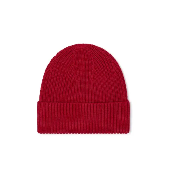 ARCTIC FOX & CO. The Merino Wool Beanie Rosewood - Red