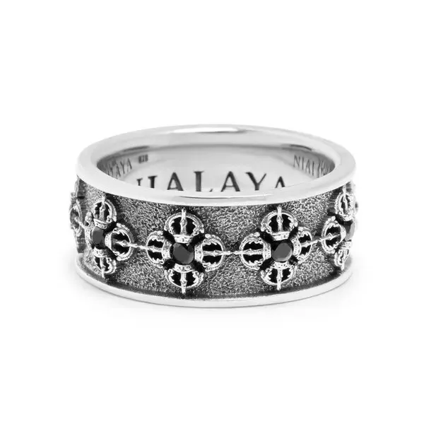 NIALAYA JEWELRY Sterling Dorje Ring - Silver