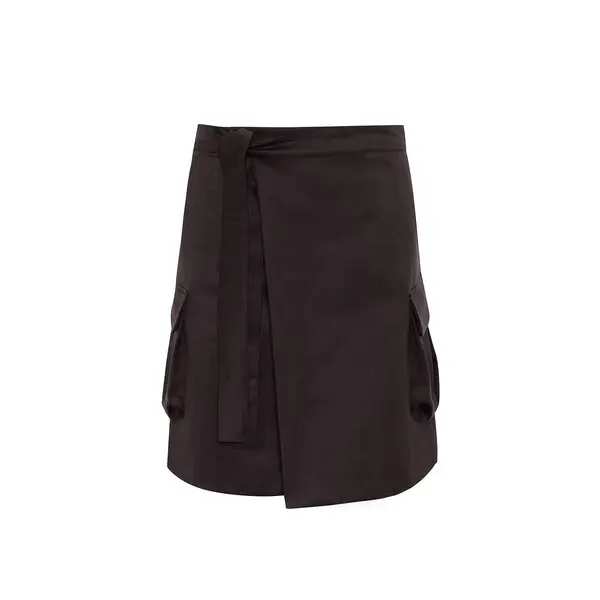 AYA DESIGN Tailored Safari Skirt L'île Déserte Collection