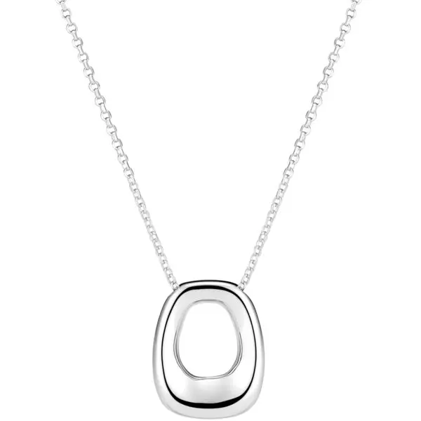 SIF JAKOBS JEWELLERY Necklace Borsa Pianura Piccolo - Silver